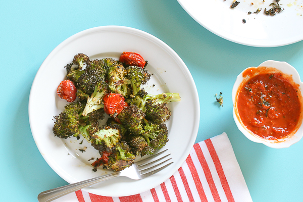Roasted Broccoli with Blistered Grape Tomatoes – Yea Yea Pueblo